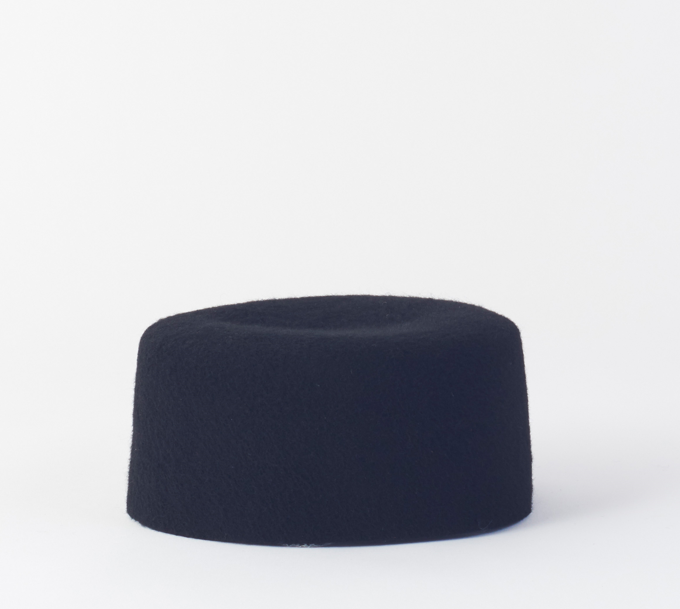 Night Black chechia hat - Soukra